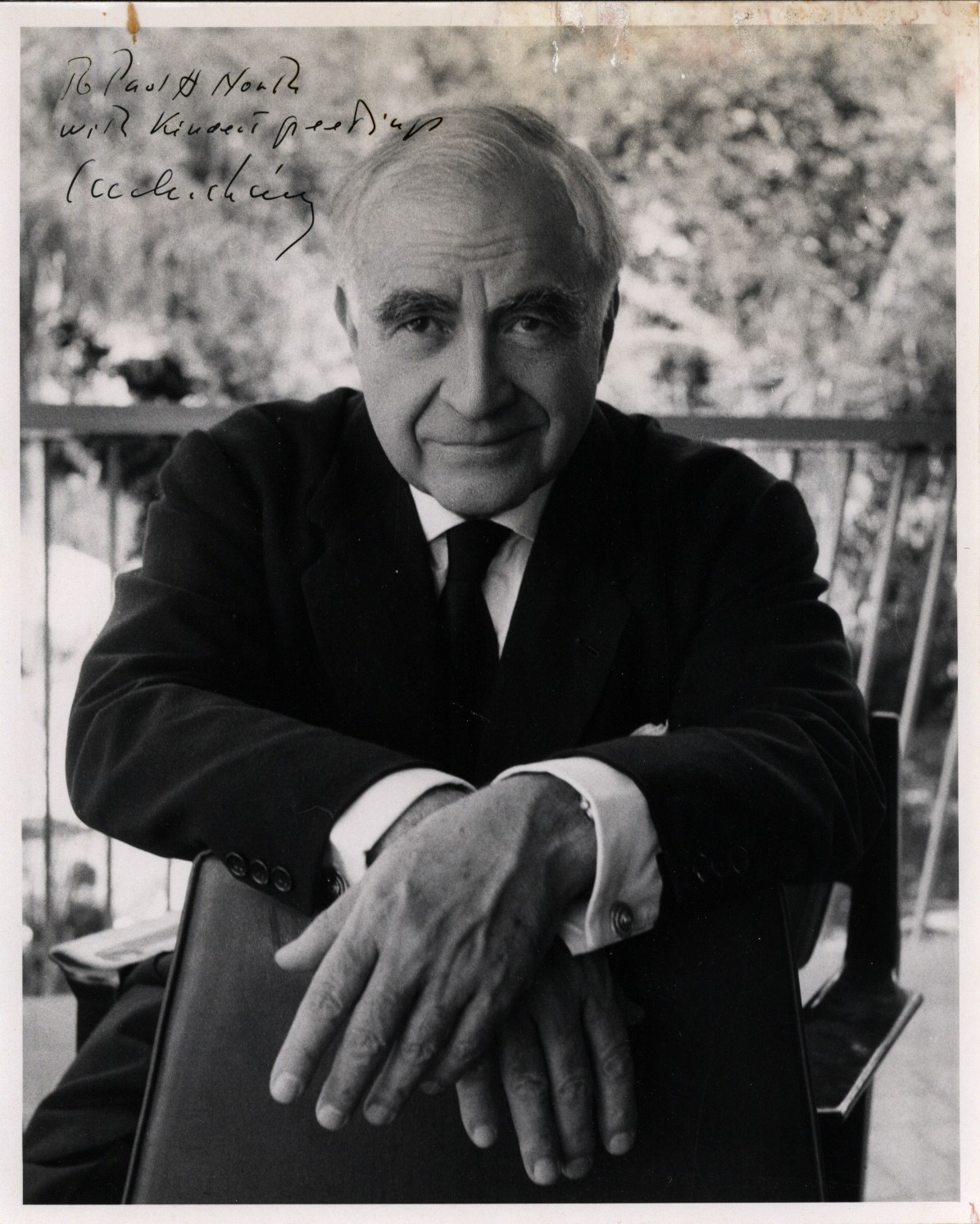 Chavez, Carlos - Typed Letter And Photograph Signed