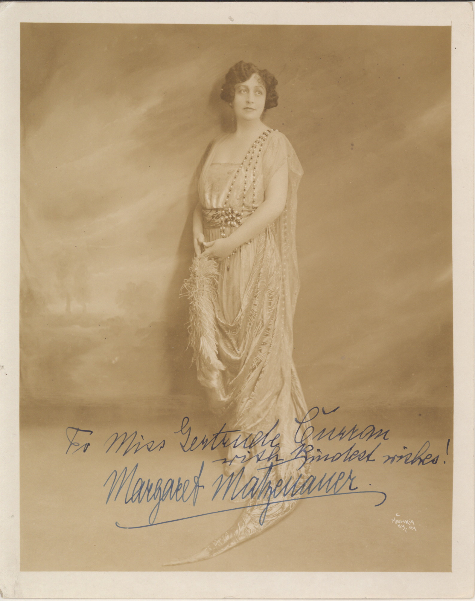 Matzenauer, Margaret - Photograph Signed